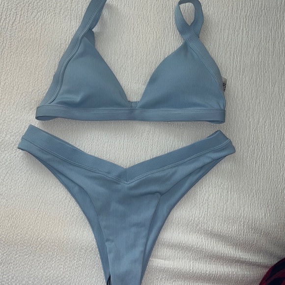 SHEIN | Swim | Brand New Blue Shein Bikini Set | Poshmark